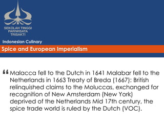 Asian spice in europe | PPT