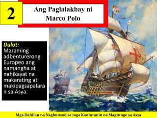 Panahon ng Kolonyalismo sa timog kanluran | PPT
