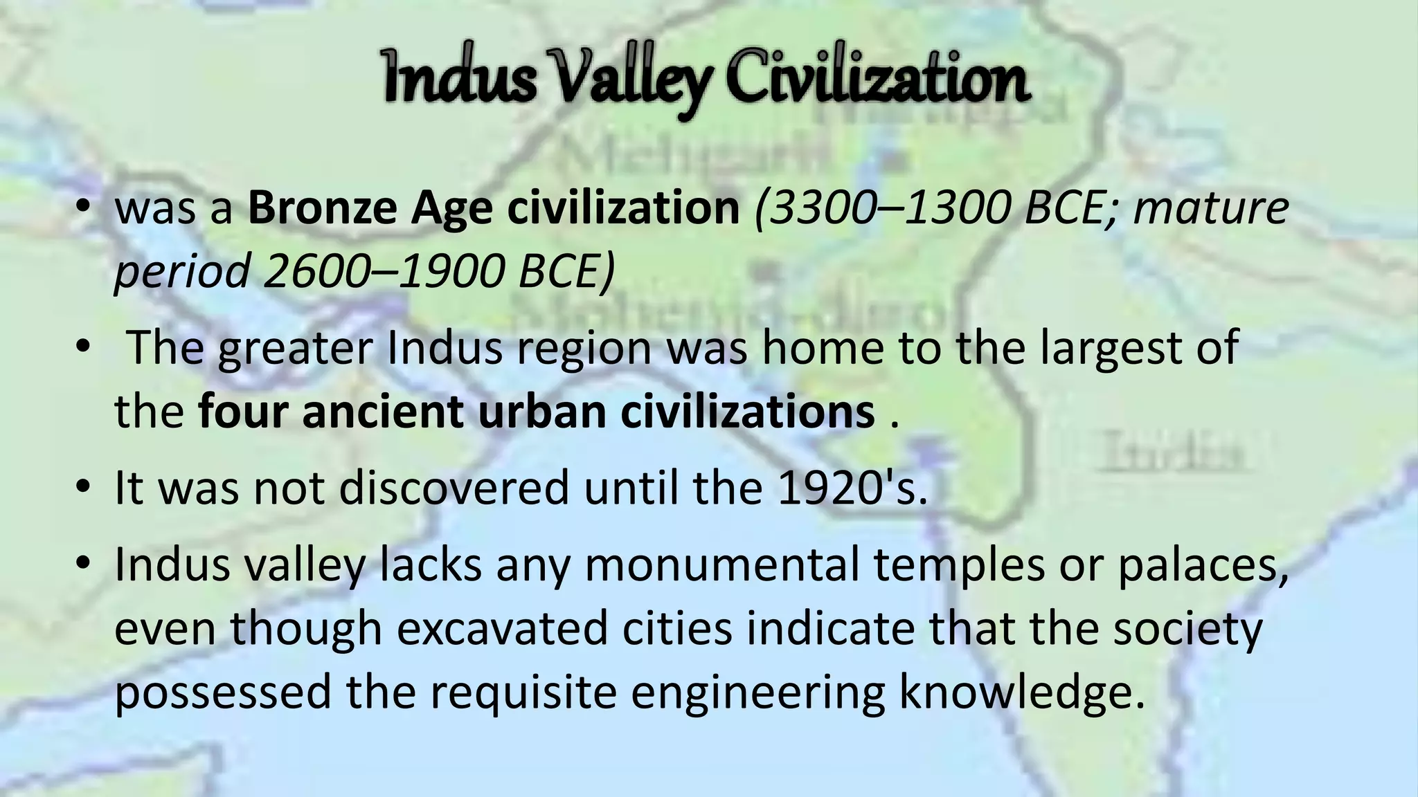 Asian studies; Ancient India, Indian Civilization, Indus Valley ...