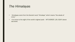 Asian Studies Lesson 2 - Asia’s Landforms, Rivers, and Linkages.pptx