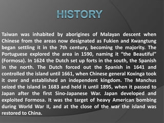 Asian studies taiwan | PPTX