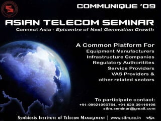 Asian Telecom Seminar | PPT
