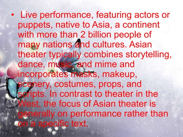 Asian theater Grade 8 Music and Arts | PPTX