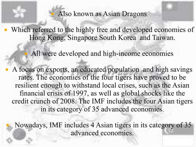 Asian tigers | PPTX