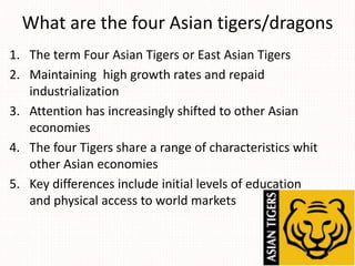 Asian tigers | PPTX