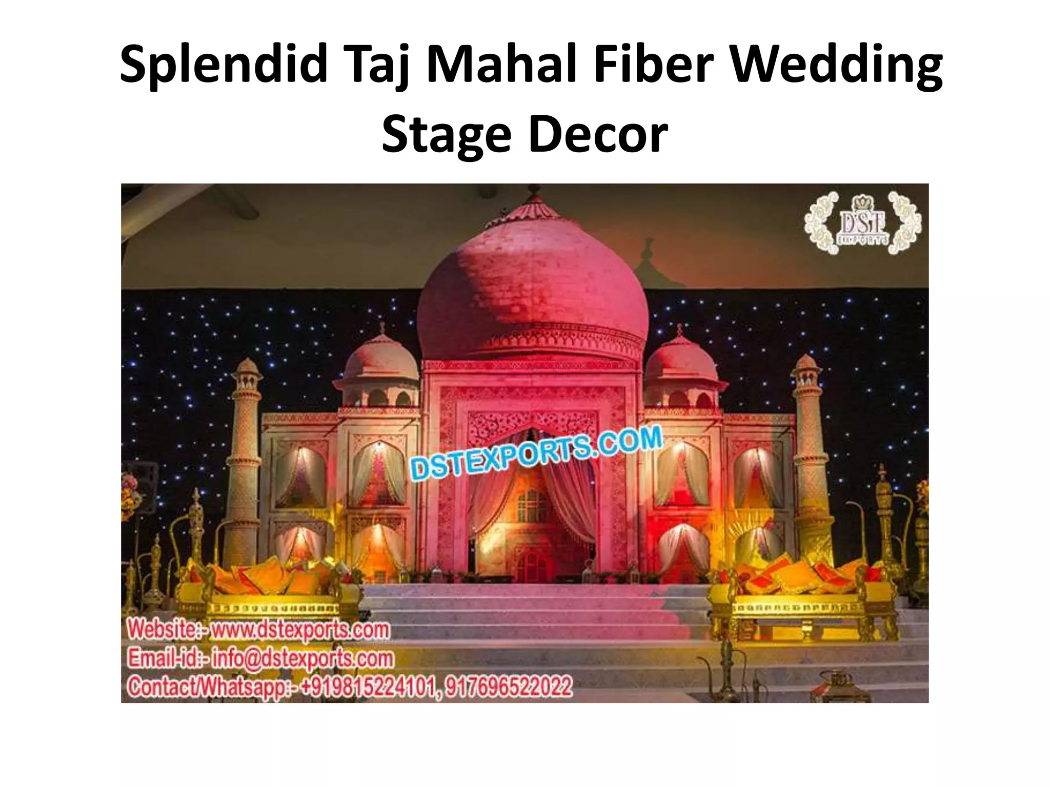 Asian wedding stages | PPTX