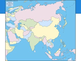 Asia oceania maps | PPT