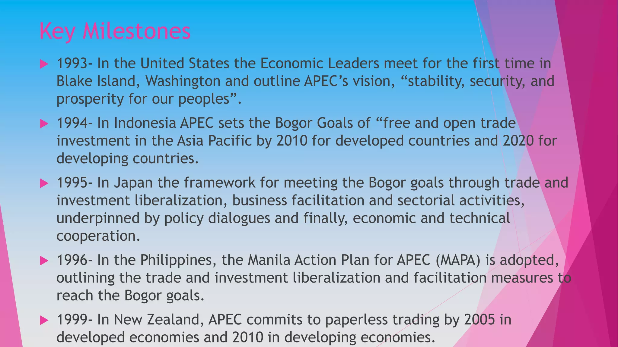 Asia Pacific Economic Cooperation (APEC) | PPTX