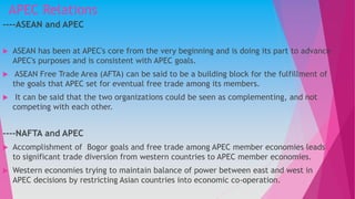 Asia Pacific Economic Cooperation (APEC) | PPTX