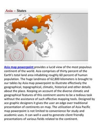Asia Pacific Map Powerpoint Templates and Background | PDF