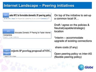 IP Peering Perspective from a Philippine Carrier | PPTX