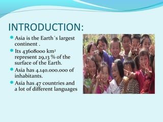 Asia power point | PPT