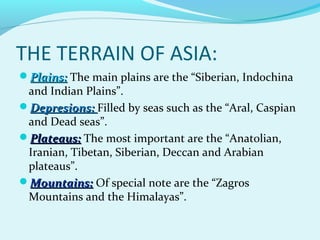 Asia power point | PPT