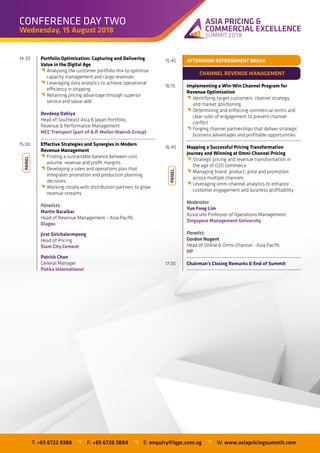 Asia pricing & commercial excellence summit 2018 | PDF