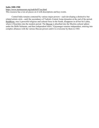 Asia research project resouce packet | PDF