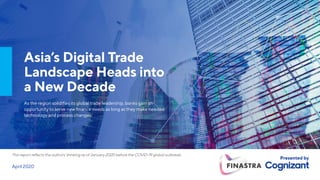 Asia's Digital Trade Landscape Heads into a New Decade | PDF | Business Banking & Finance | Business
