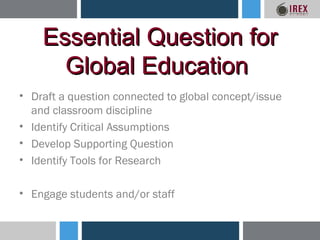 Leveraging International Professional Development for Classroom ...