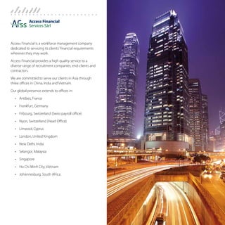 Access Financial | Asia | PDF