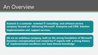 Asiatech corporate profile | PPTX