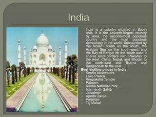 Asia travel guide | PPTX