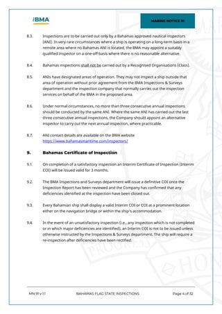 Las Bahamas te ponen a prueba: ¿Estás listo para la inspección anual de tu barco? Descubre lo ...
