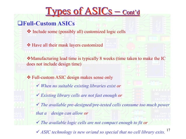 ASIC-DESIGN.pdf machne language explanation | PPT