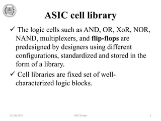 Asic design | PPTX