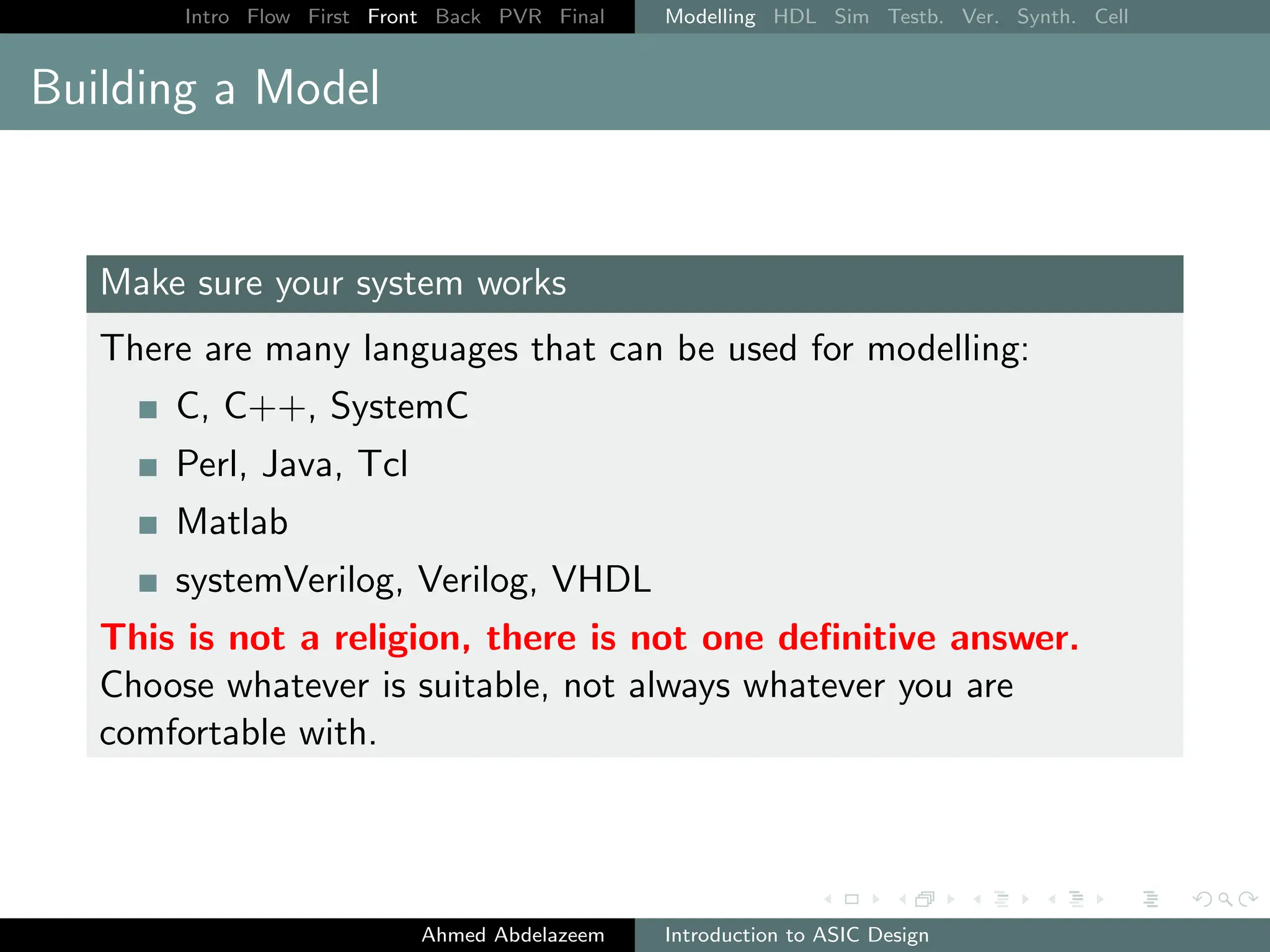 ASIC Design Flow | PDF