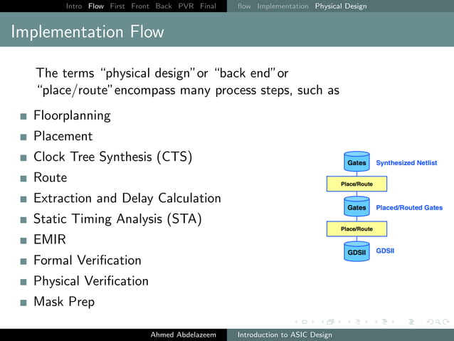 ASIC Design Flow | PDF