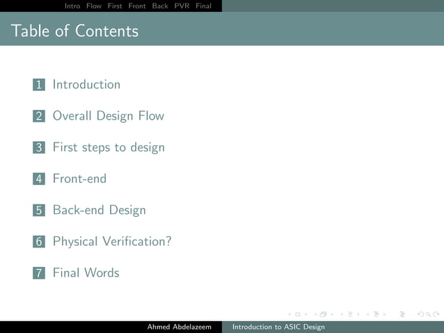 ASIC Design Flow | PDF