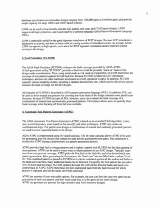 Asic Design For Test Scan Path Approach | PDF