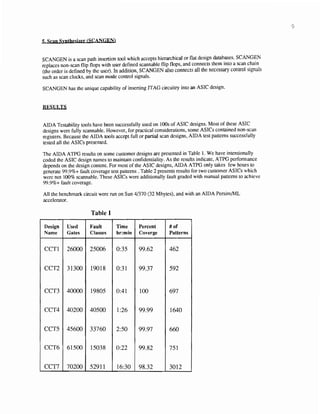 Asic Design For Test Scan Path Approach | PDF