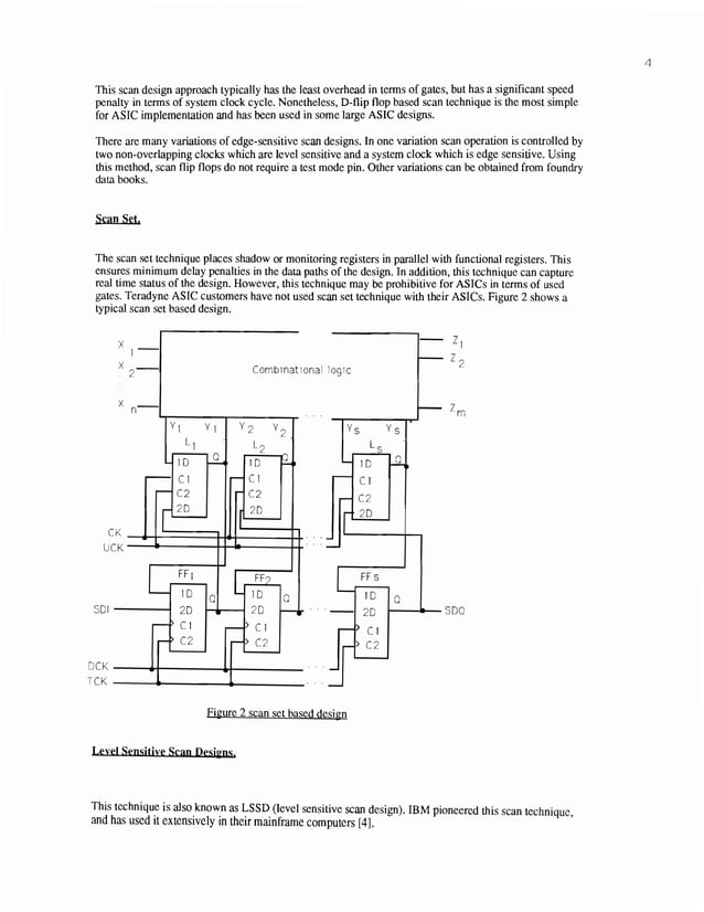 Asic Design For Test Scan Path Approach | PDF