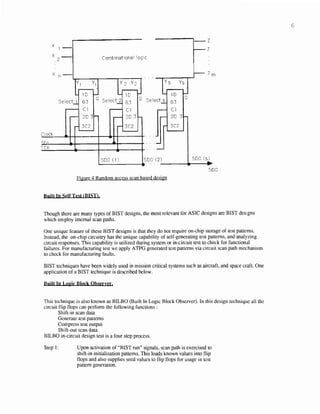 Asic Design For Test Scan Path Approach | PDF