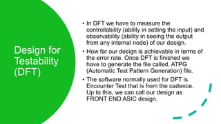 Complete ASIC design flow - VLSI UNIVERSE | PPTX