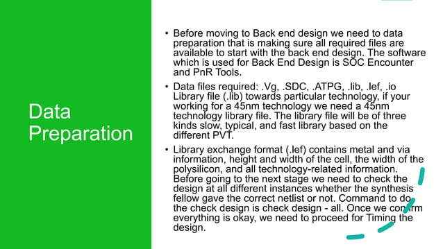 Complete ASIC design flow - VLSI UNIVERSE | PPT