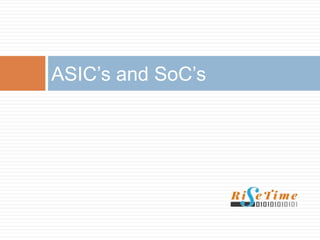 ASIC Design Flow | PPTX