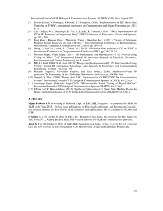 Asic implementation of i2 c master bus | PDF