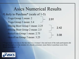 Asics Final Presentation | PPT