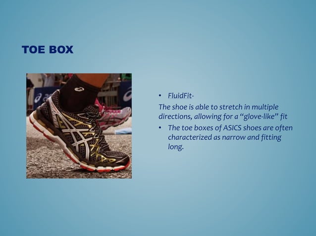 Asics shoe presentation | PPTX | Style & Fashion