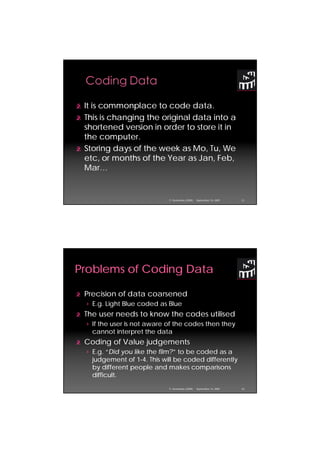 AS ICT (OCR) G061 3.1.1 Data, Information, Knowledge & Processing ...