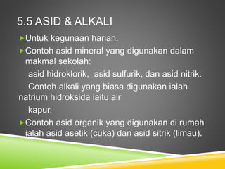 Asid & alkali | PPTX