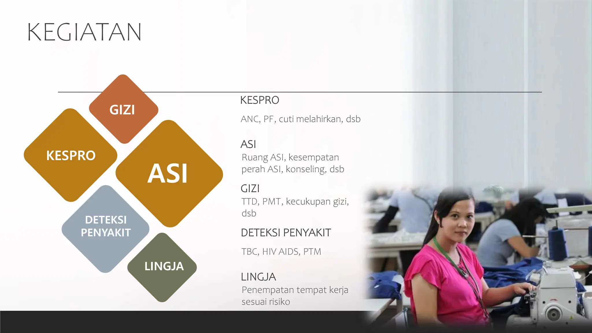 ASI DI TEMPAT KERJA MERUPAKAN HAL YANG PALING SULIT DITERAPKAN | PPTX