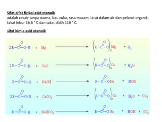 Asid karboksilik | PPTX
