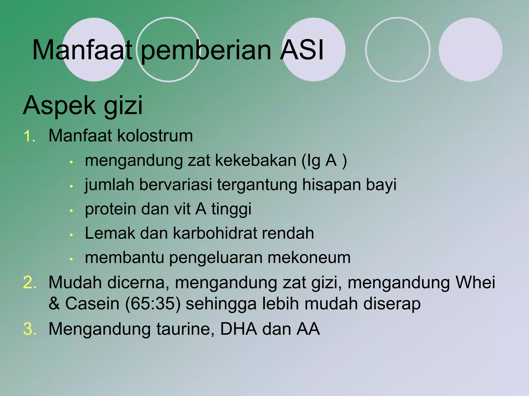 Asi eksklusif | PPTX