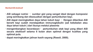 penyuluhan tentang asi eksklusif pada bayi .pptx