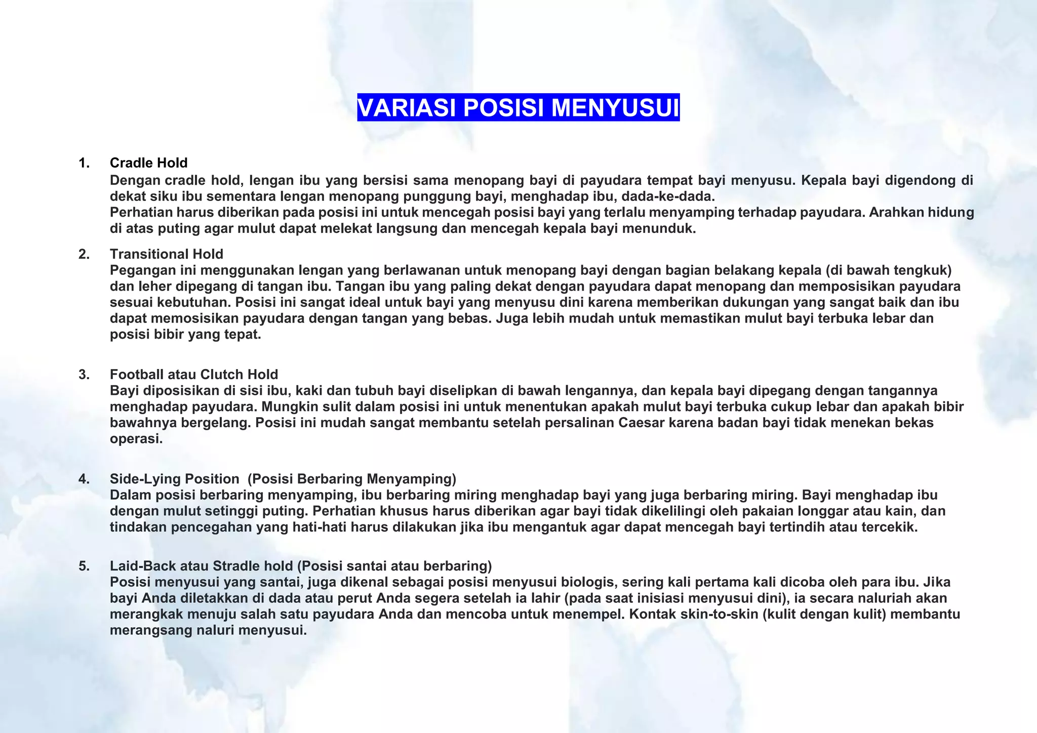 ASI EKSKLUSIF DAN TEKNIK MENYUSUI YANG BENAR fix tenan .pdf