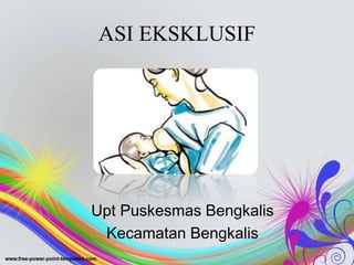 ASI EKSKLUSIF DAN MANFAATNYA | PPT