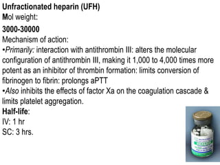 Anticoagulants Grugs | PPTX