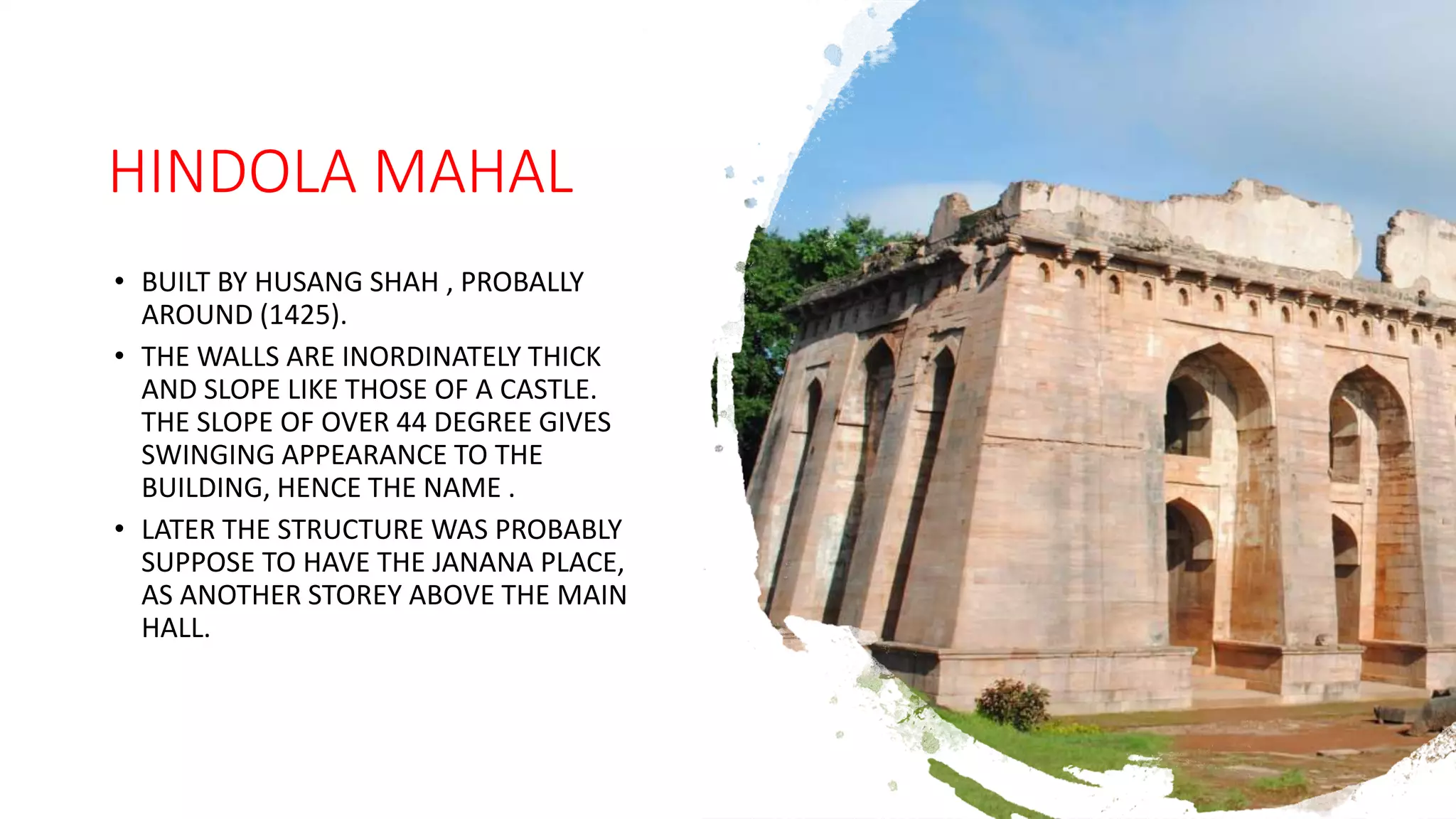 PROVINCIAL STYLE OF ARCHITECTURE- MALWA | PPTX